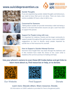 Suicide Prevention Flyer and Tear Sheet - Canadian Association For ...